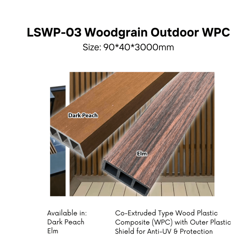 Outdoor WPC & WPC Tubular – ZeoTimber Wood Plastic Composite
